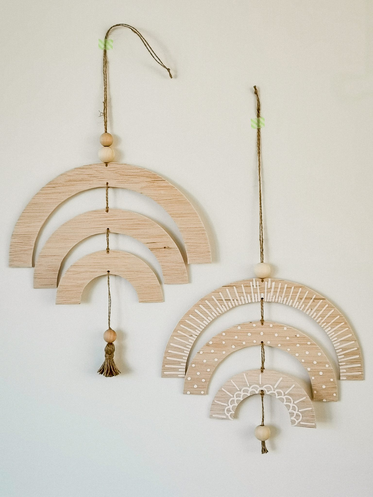 DIY - Mobile arc-en-ciel - L'An Vert du Décor